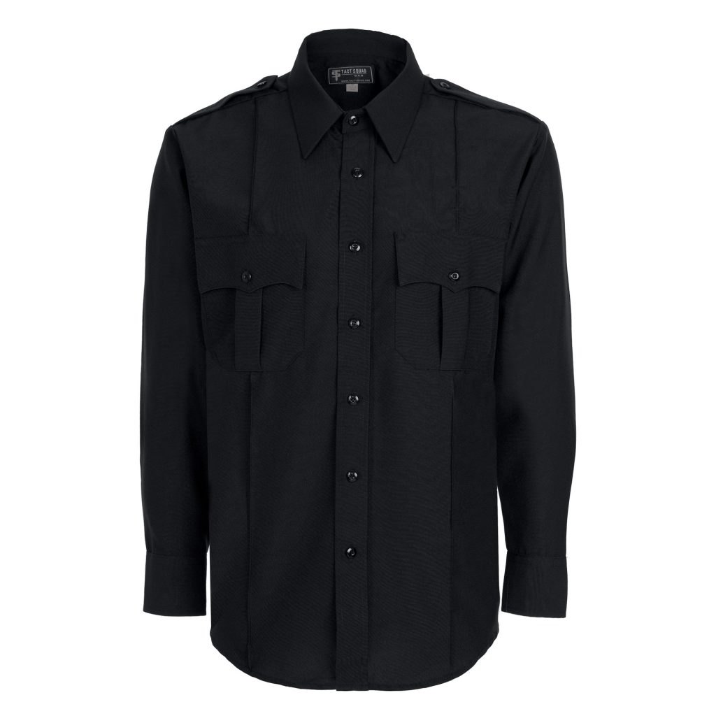 Men’s Polyester Long Sleeve Shirt – Tactsquad
